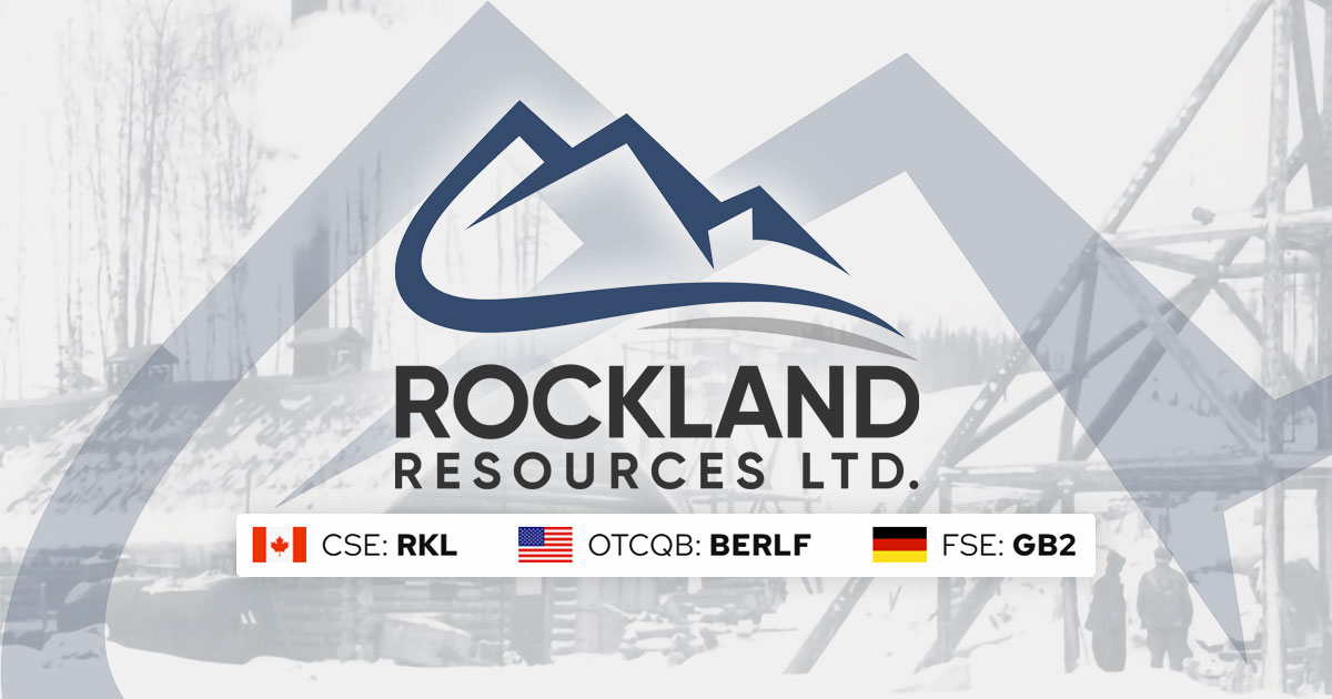 ROCKLAND RESOURCES IDENTIFIES A NEW 4.5 KILOMETRE-LONG GOLD CORRIDOR AT ...